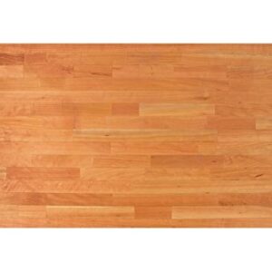 John Boos CHYKCT3025-V Cherry Kitchen Counter Top with Varnique Finish, 1.5" Thickness, 30" x 25"