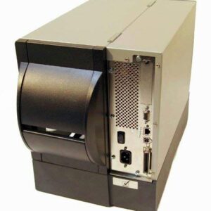 Zebra ZM400-2001-0000T Model ZM400 Thermal Transfer Barcode Printer; 203 dpi/8 dots Resolution, 4.09"/104 mm Print Width, USB, Parallel and Serial Interfaces; Includes US Power Cord