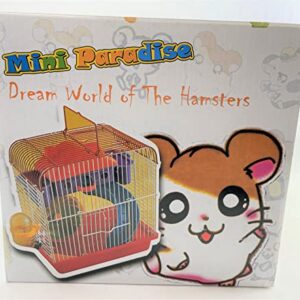 Small Hamster Rodent Cage Habitat Playhouse Gerbil Mouse Mice + Accessories New