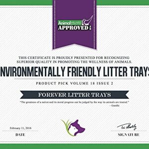 Forever Litter Tray, The Original Premium Version Reusable Replacement Tray for ScoopFree Disposables Since 2006. Fits All PetSafe ScoopFree Machines