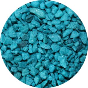 spectrastone special turquoise aquarium gravel for freshwater aquariums, 5-pound bag