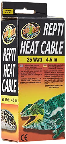 Zoo Med Reptile Heat Cable 25 Watts, 14.75-Feet