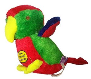 multipet look whos talking parrot 10in