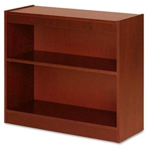 lorell bookcase, 36" x 12" x 30", cherry