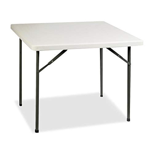 Lorell Banquet Folding Table, Platinum/Gray