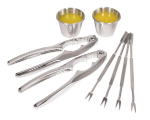 oggi 8-piece stainless steel seafood set