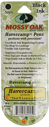 Havercamp Roller Pen Mossy Oak Camo Black Ink (2 pack)