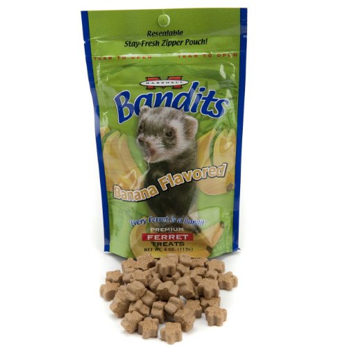 Marshall Bandit Ferret Treats, Banana Flavor