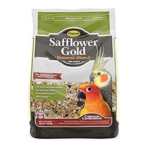 higgins 466120 3 lb safflower gold natural food mix, one size