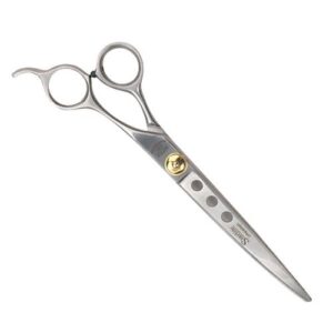 Geib Stainless Steel Cheetah Starlite Pet Curved Shears, 8-1/2-Inch