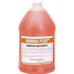 tropical orange plus small pet shampoo, 1-gallon