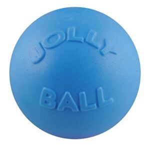 jolly pets bounce-n-play dog toy ball, 8 inches/large, blueberry, (model: 2508 bb)