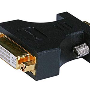 Monoprice 102397 HD15 (VGA) Male to DVI-A Female Adapter,Gold Plated (102397)