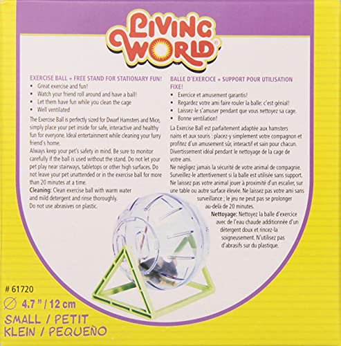 Living World Exercise Ball for Dwarf Hamsters and Mice