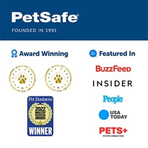 PetSafe Bolt - Automatic Cat Laser Toy - Interactive - Relieves Anxiety & Boredom - Bug-Like Laser Pattern Keeps Them Entertained - Hands-Free Play - Auto Shut Off Prevents Overstimulation White Small