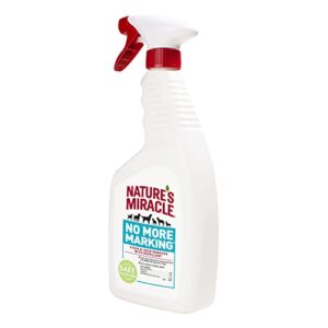 Nature’s Miracle No More Marking Stain And Odor Remover With Repellent, 24 Ounces, Helps Discourage Repetitive Pet Marking