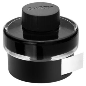 lamy bottled ink 50ml with blotting paper-black (lt52bk)