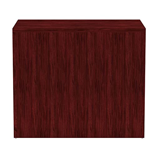 Alera Valencia Series 35-Inch by 22 by 29-1/2-Inch 2-Drawer Lateral File, Mahogany