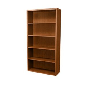 HON Valido 11500 Series Bookcase, 5 Shelves, 36 W by 13-1/8 D by 71 H, Bourbon Cherry