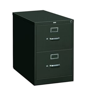 the hon company office filing 310 cabinet, 2-drawer, charcoal