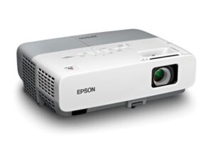 epson powerlite 84 projector (white/gray)