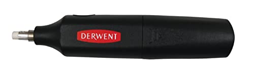 Derwent Battery Operated Eraser, Artist Tool, Drawing, Art Supplies (2301931) , Black