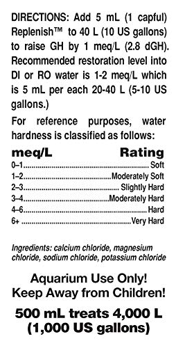 Seachem Replenish 500ml (16.9oz)