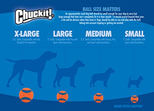 ChuckIt! Erratic Ball Dog Toy, Medium (2 Pack)