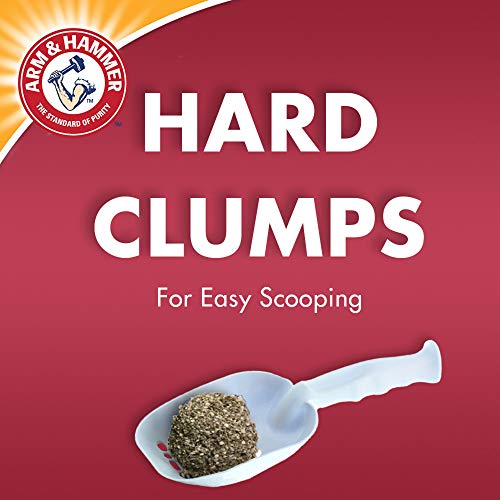 Arm and Hammer Clumping Cat Litter, Multi-Cat Strength, 40 Pound Box