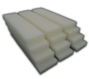 zanyzap 12 foam filter pad inserts for hagen fluval 404/405 / 406 (a-226)