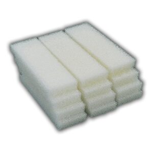 zanyzap 12 foam filter pad inserts for hagen fluval 204, 205, 206, 304, 305, 306 (a-222)