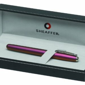 Sheaffer Prelude Chameleon Radiant Magenta Nickel Trim Rollerball Pen