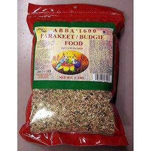 abba ab16002 1600 parakeet mix 2 lbs bag