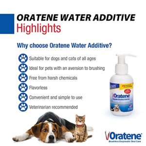 Pet King Brands Zymox Oratene Enzymatic Brushless Oral Care Water Additive, 4oz