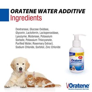 Pet King Brands Zymox Oratene Enzymatic Brushless Oral Care Water Additive, 4oz