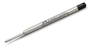 faber-castell ballpoint pen refill medium black