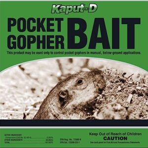 KAPUT-D Pocket Gopher Bait - 5 lb Bucket