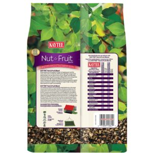 Kaytee Nut and Fruit Blend Stand Up Bag, 5-Pound