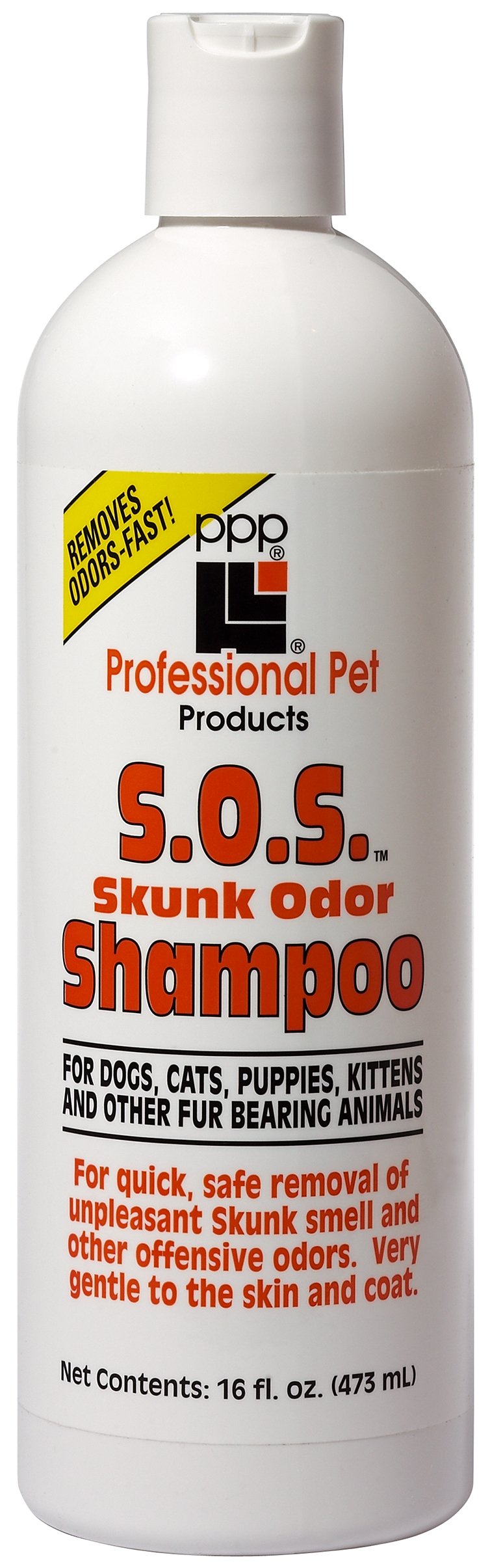 PPP Pet Skunk Odor Shampoo, 16-Once