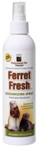 ppp pet ferret fresh deodorizing spray, 8-ounce