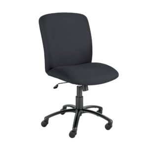 safco 3490bl uber series big & tall swivel/tilt high back chair black