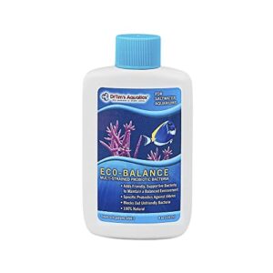 drtim’s aquatics eco-balance for saltwater aquariums – multi-strained, supportive probiotic bacteria to maintain a balanced fish tank environment-4 oz.