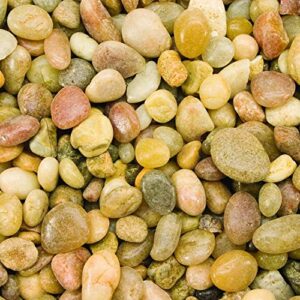 spectrastone shallow creek pebble for freshwater aquariums, 25-pound bag