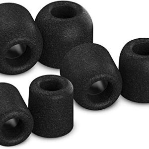 COMPLY T-500 Memory Foam Replacement Earbud Tips For KZ ZS10, ZSN, AS10, ZSX, STARFIELD, FH7, FIIO, MOONDROP And More Earphones (Assorted, 3 Pairs)