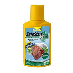 tetra safestart plus, for newly set-up fish aquariums, 100 ml, 3.38-ounce