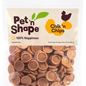 Pet 'n Shape Chik 'n Chips Jerky Dog Treats - 1 Pound