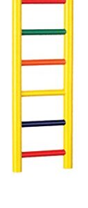 Prevue Pet Products BPV01135 Carpenter Creations Hardwood Bird Ladder with 6 Rungs, 12-Inch, Colors Vary