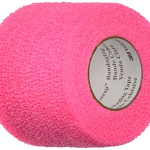 3M Vetrap Tape Roll for Dogs, Cats and Horses, 2-Inch by 5-Yard, Hot Pink