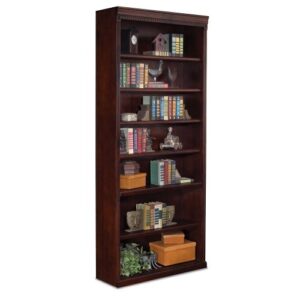 martin furniture huntington club office open bookcase, 84", cherry