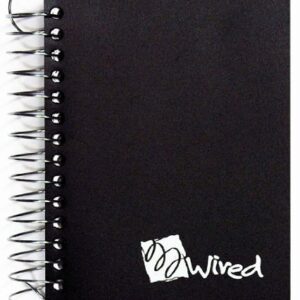 Top Flight Wired Chub Wirebound Notebook, 180 Sheets, College Rule, 5.5 x 4 Inches, 1 Notebook, Cover May Vary (43001)